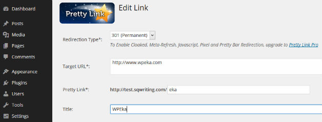 URL Shortlinks: How to Use Pretty Link Lite